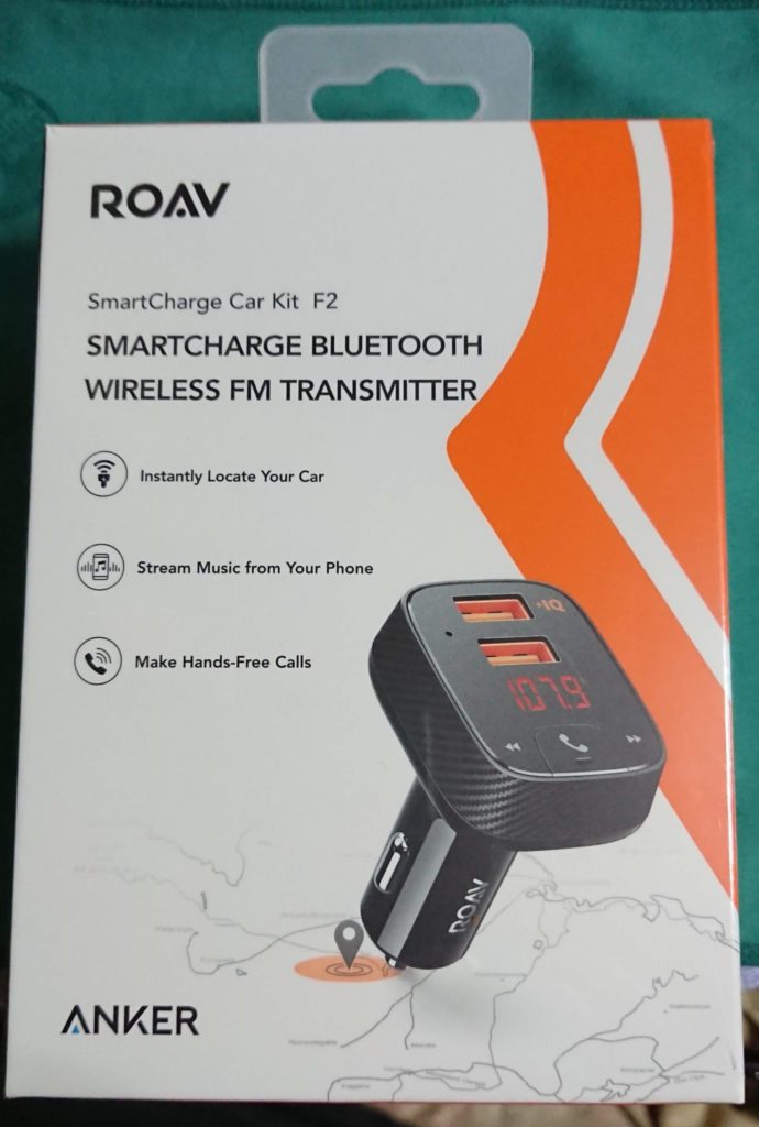 Anker Roav Transmitter F2 FMトランスミッター レビュー 使ってみた。旧車乗りには、ありがたい。
